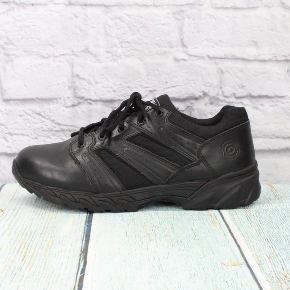 Original Swat | Shoes | Original Swat Chase Low Black Leather Lace Up ...